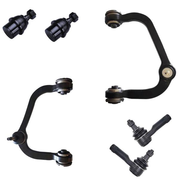 商品名:  DJGAA 6PC Front Upper Control Arm and Ball Joint Assembly Outer Tie Rod End Lower Ball Joint K80306 K80308 ES3691 ...