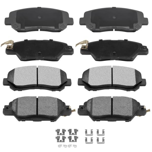 商品名:  AUTOMUTO 8PCS Front &amp; Rear Ceramic Disc Brake Pads Set D1623 D1846 For Mazda CX-5 2016-2021ブランド: AUTOMUTO高さ: 9...