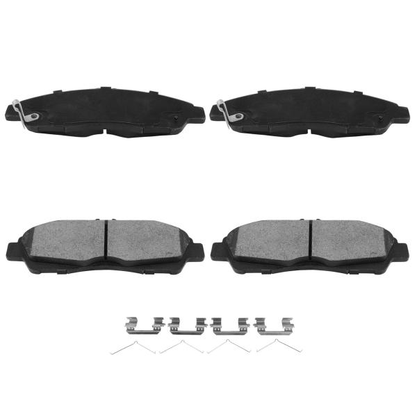 商品名:  AUTOMUTO 4PCS Front Ceramic Disc Brake Pads Set D1896 For Buick Enclave 18-20,For Cadillac XT5 17-20,For Cadillac ...