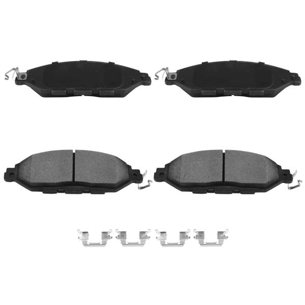 商品名:  AUTOMUTO 4PCS Front Ceramic Disc Brake Pads Set D1649 For INFINITI JX35 2013,For INFINITI QX60 2014-2019,For Nissa...