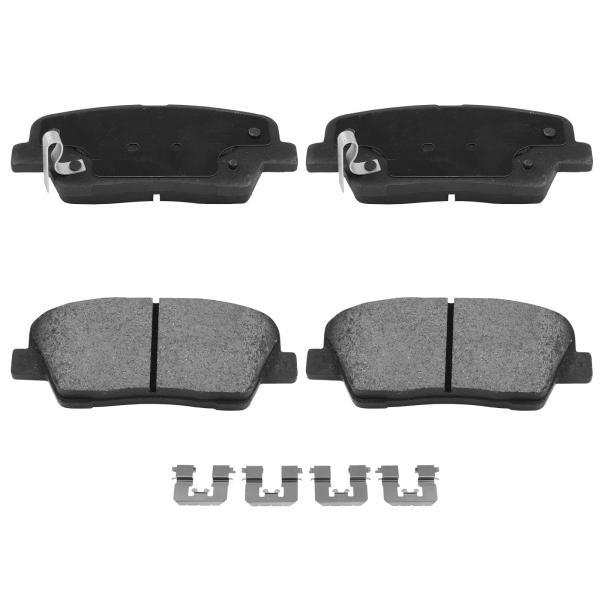 商品名:  AUTOMUTO 4PCS Rear Ceramic Disc Brake Pads Set D1816 For Kia Sorento 2015-2020ブランド: AUTOMUTO高さ: 8cm横幅: 13.1cm奥行: 1...