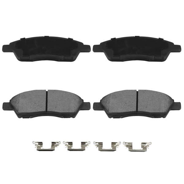 商品名:  AUTOMUTO 4PCS Front Ceramic Disc Brake Pads Set D1592 For Nissan Versa 2012-2016,For Nissan Versa Note 2014-2019ブラ...