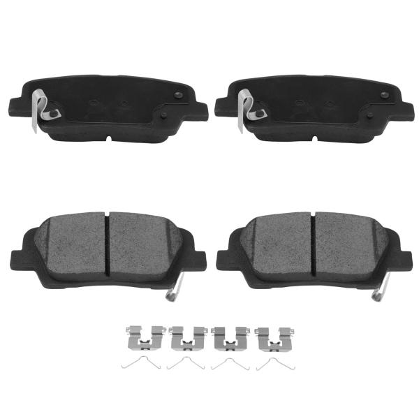 商品名:  AUTOMUTO 4PCS Rear Ceramic Disc Brake Pads Set D1916 For Hyundai Santa Fe 2017-2018,For Hyundai Santa Fe Sport 201...