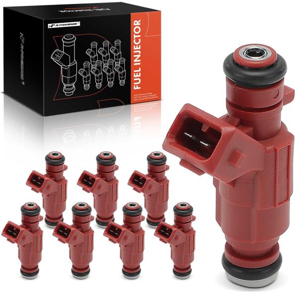 商品名:  A-Premium Set of 8 Fuel Injectors Compatible with Mercedes-Benz C55 AMG 05-06, CL55 AMG 01-02, CLK55 AMG 01-06, E5...