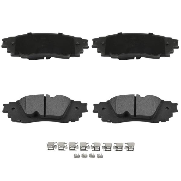 商品名:  AUTOMUTO 4PCS Rear Metallic Disc Brake Pads Set D1879 For Lexus ES250 21-22/RX350 16-22/RX350L 18-22/RX450h 16-22/...