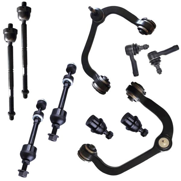 商品名:  KFVF 10PC Suspension Kit for Ford F-150 2005 2006 4WD Front Upper Control Arm And Ball Joint Assembly Outer Inner ...