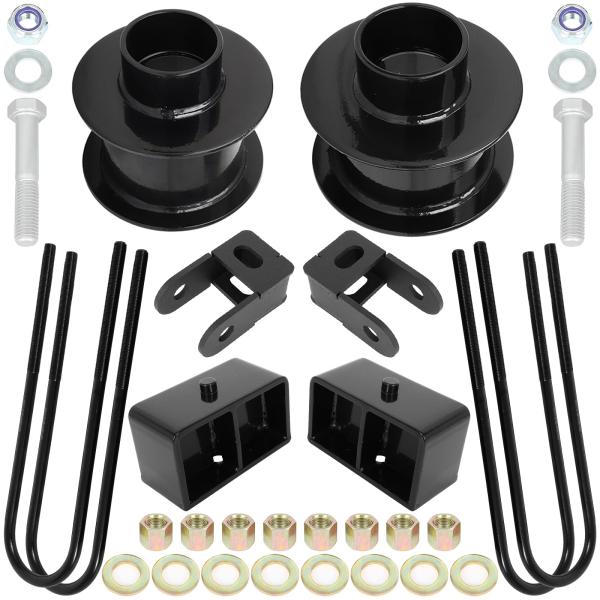 商品名:  Nemtor 3.5" Front and Front Shock Extender Kit for 2-4" Lift 3 in Rear Leveling Lift kit 2005-2022 for Ford for F-...