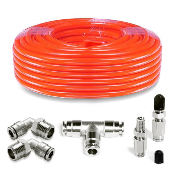 商品名:  MILLISEC Air Line Service Kit Compatible With Air Spring Bags Suspension Kit Fittings, Includes 20 Feet Air Line T...