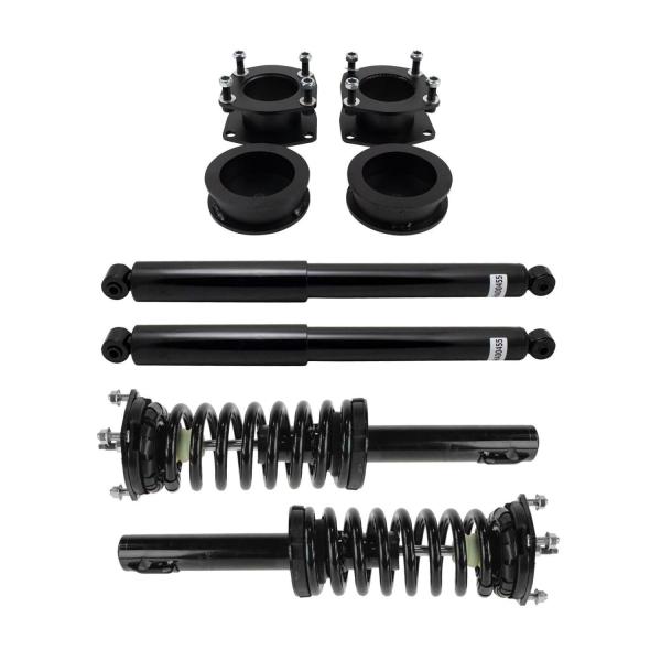 商品名:  KAIHUIXING Front and Rear Complete Strut Assembly &amp; Shock Absorber Kit 05-10-Wk-2F-2R for Jeep for Commander 2...