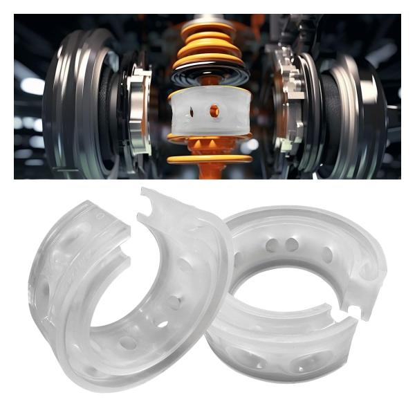 商品名:  2PCS Car Suspension Shock Absorber, A Type Rubber Spring Booster Auto Buffers Power Cushion, Universal Car Spring ...