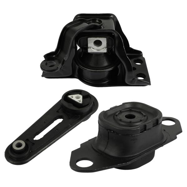 商品名: OCPTY 3PCエンジンモーターマウントトランスミッションマウントとトルクストラットマウントセット 日産バーサ2009 2010 2011 L4 1.6L セダン A4312 A4318 A4347に対応 OCPTY 3PCS ...