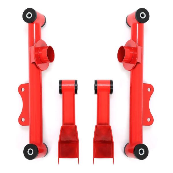 商品名:  UCAGJVG Upper + Lower Rear Tubular Control Arms Bushing,Hardware Steel Pls See The Pic for Ford for Mustang 1979-2...