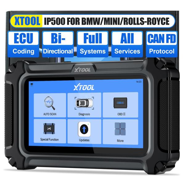 商品名:  XTOOL IP500 OBD2 Scanner Diagnostic Tool for BMW/Mini/RR, Bi-Directional OBD2 Scanner, Full System Car Scanner wit...