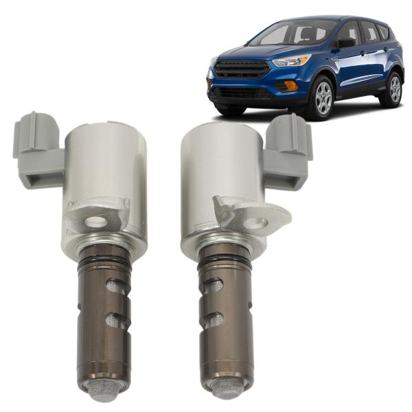 商品名: 吸気&amp;排気エンジン可変バルブタイミング(VVT)ソレノイド2個。Escape 2013-2019、Fusion 2013-2020、Transit Connect 2014-2016、Fiesta 2011-2019、1....