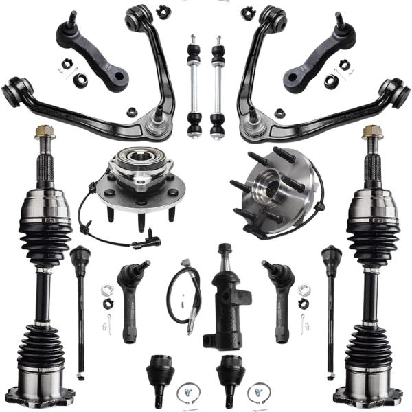 商品名:  PartsW - 6 Pc Suspension Kit for 4WD Chevy GMC Silverado Sierra Yukon XL Suburban Avalanche 1500 Tahoe Escalade ES...