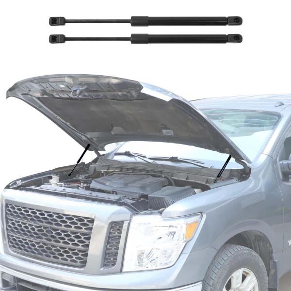 商品名:  Fgtagtal Front Hood Lift Supports Shock Struts Fit for Nissan Titan 2017-2021, Car Front Hood Lift Supports Kit As...