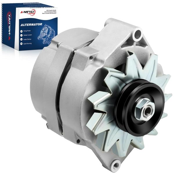 商品名: A-NAFTULY オルタネーター、1ワイヤー 78A 10SI、ビュイック キャデラック シボレー GMC オールズモビル ポンティアック、セルフエキサイティングオルタネーター交換用 1100125、ADR0325、7127-S...