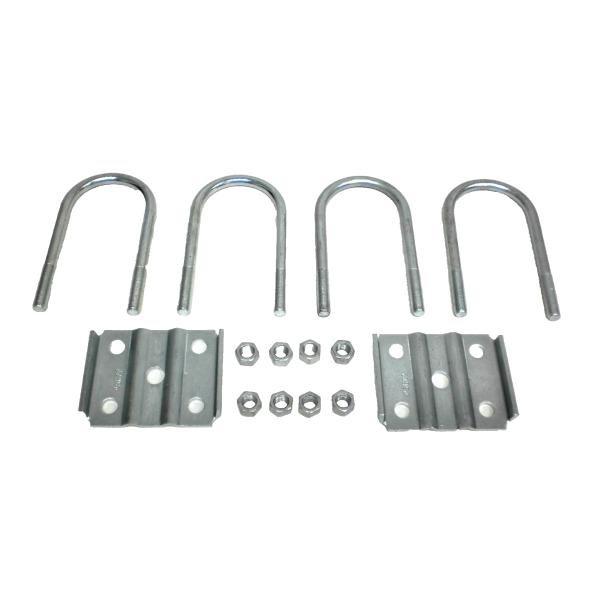 商品名:  Everything for trailers, RVs and trucks and more - 4 - Standard 2-3/8" Round U-bolts 3500# Trailer For Axle 5-1/2"...