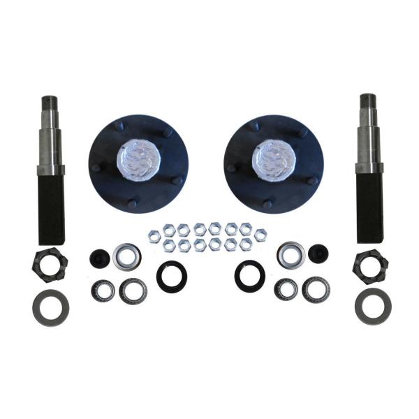 商品名:  Everything for trailers, RVs and trucks and more - Build Your Own Trailer For Axle Kit 3500# Square Spindle 5 x 5....