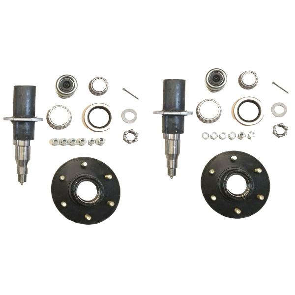 商品名:  Everything for trailers, RVs and trucks and more - 6000# Build Your Own trailer For Axle Kit w/6 x 5.5 Lug Hubs FL...