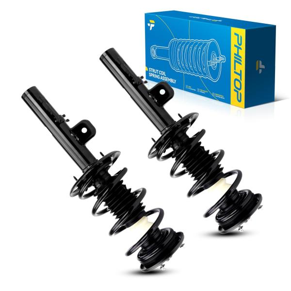 商品名:  PHILTOP Shock Absorbers Front Right&amp;Front Left Automotive Replacement Shocks Compatible with Flex 2010-2011ブラン...