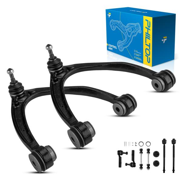 商品名:  PHILTOP 10PCS Front Suspension Kit for Chevy GMC Silverado Sierra Yukon XL Suburban 1500 Avalanche Tahoe Escalade ...