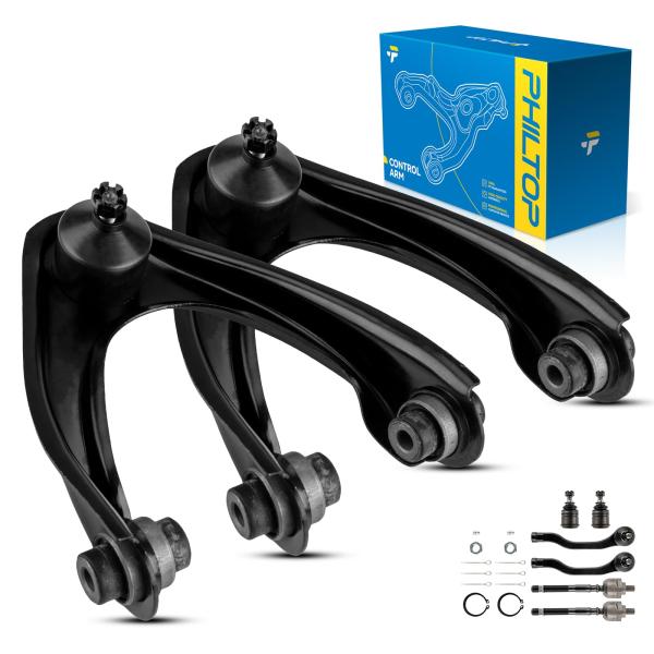 商品名:  PHILTOP 10PCS Front Suspension Kit for Civic 1996-2000,Upper Control Arm Lower Ball Joint Sway Bar Link Tie Rod En...