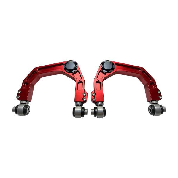 商品名:  JKYH TECHPLUS 2Pcs Red Front Upper Control Arms 2"-4" Lift For 2003-2022 Toyota FJ Cruiser,Forged Billet 6061 Alum...