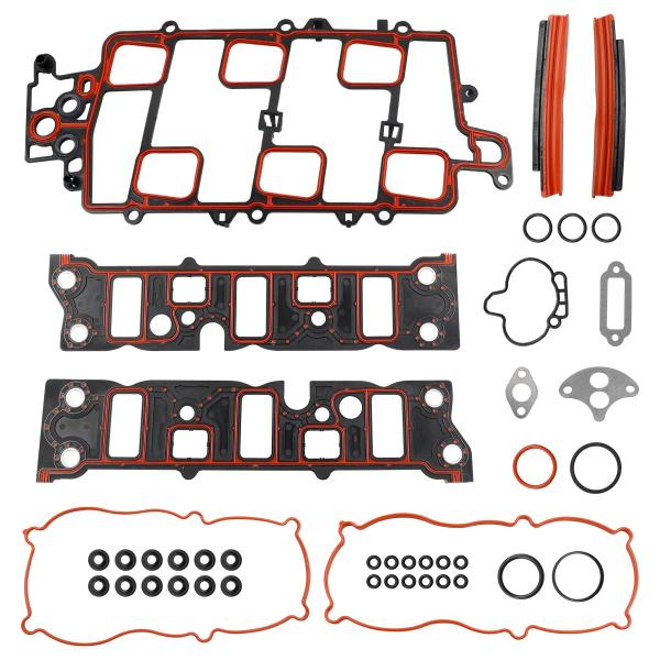 商品名: 3.8L インテークマニホールドガスケットセット、1997-2009 ポンティアック グランプリ ボンネビル シボレー インパラ ルミナ モンテカルロ オールズモビル 陰謀 リージェンシー ビュイック アリュール ラクロス、交換品...