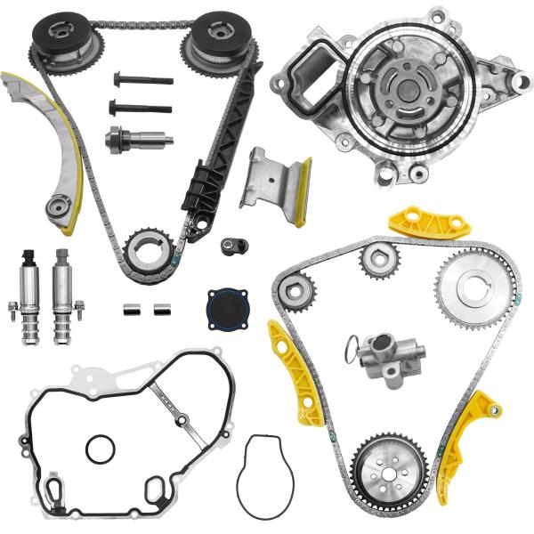 商品名:  2.4 Timing Chain Kit w/Water Pump for Chevy Equinox Malibu for GMC Terrain 2011-2017,for Buick Regal Lacrosse Vera...