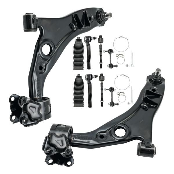 商品名:  PHILTOP 10pcs Front Suspension Kit Fit for Ford Edge 2007-2014, Lincoln MKX 2007-2015, 2 Lower Control Arms 2 Sway...