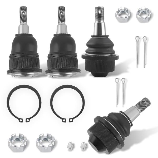 商品名:  maXpeedingrods 4Pcs Front Upper &amp; Lower Ball Joint fits for Chevy/GMC Model- Avalanche 2500, Silverado/Sierra/...