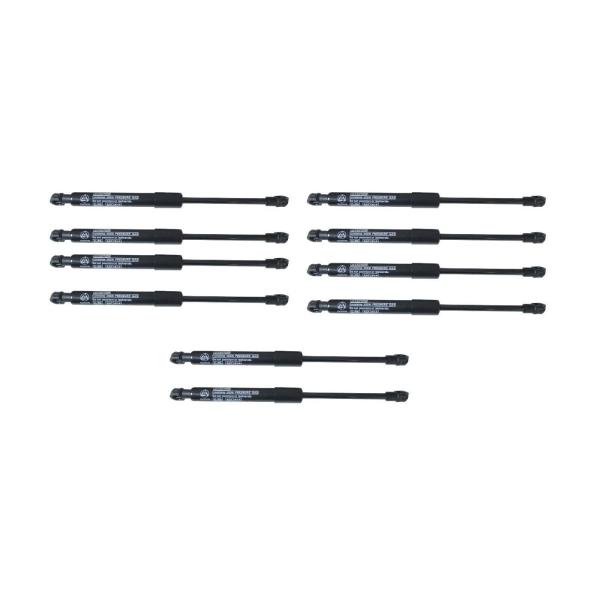 商品名:  Isodjit 10 Pieces - Hood Bonnet Lift Supports Front Side Gas Charged Strut Shocks Black Steel for Jeep for Grand C...