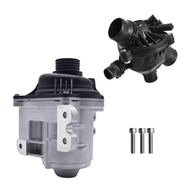 商品名:  Thomletha Electric Engine Water Pump Bolts and Thermostat Replacement for BMW 640i 535i 740i 740Li 535xi X1 X3 X4 ...