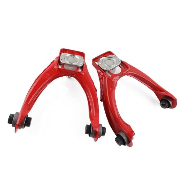 商品名:  Red Pair Adjustable Front Upper Control Camber A-Arms Suspension Kit Compatible For Honda Civic EG EK 96-00 Drift ...