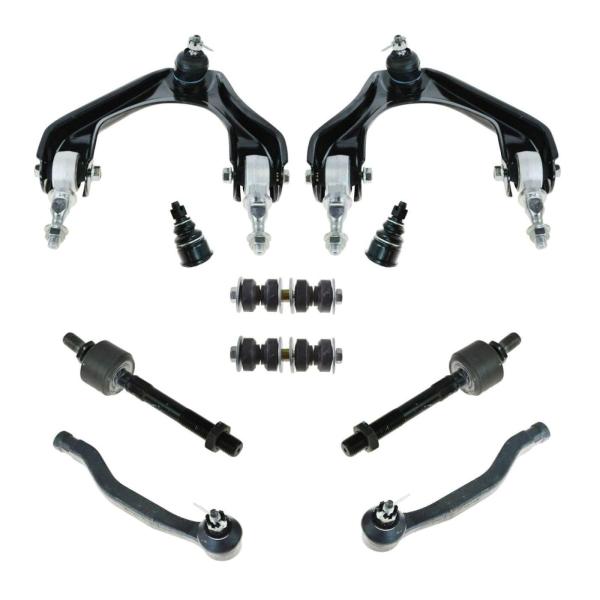 商品名:  MANCHE 4pcs Front Inner Outer Tie Rods 2pcs Front Lower Ball Joints 2pcs Front Sway Bar Linkages 2pcs Front Upper ...