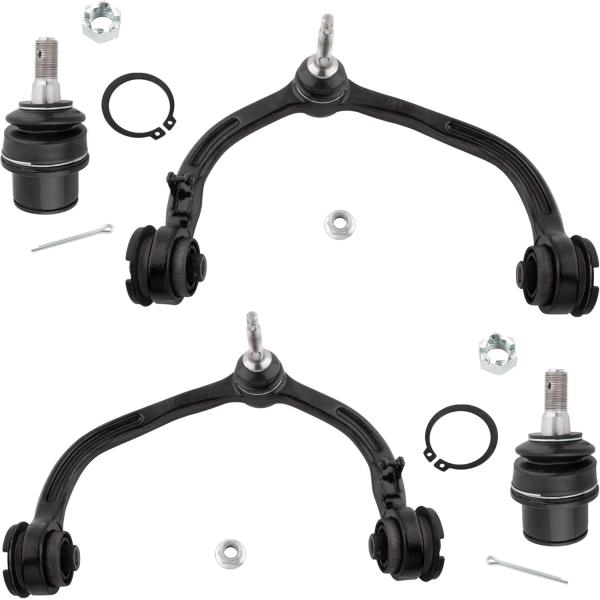 商品名: WEDOAUTO サスペンションキット WDEM00108-4用 WEDOAUTO 4Pcs Suspension Kit Front Upper Control Arms w/Ball Joint Fit For Ford Ex...