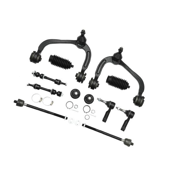 商品名:  Motoforti 12 Pcs Front Upper Control Arm Tie Rod Sway Bar Ball Joint Suspension Kit for Ford F-150 2005-2008 for L...