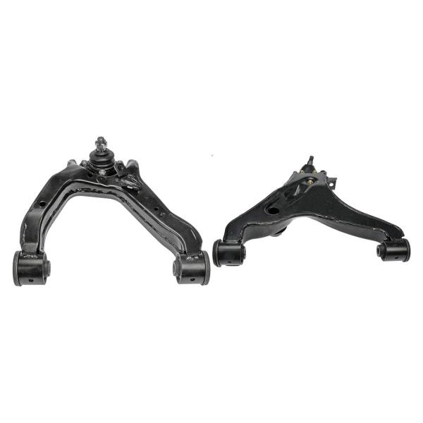 商品名:  HZGEBTECH 2x Front Right Upper and Lower Control Arm with Ball Joint Suspension Kit Replaces# MR496794, CA1097B fi...