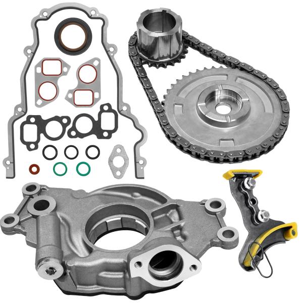 商品名:  M295HV High Volume LS Oil Pump Timing Chain Kit with Gasket 5.3 6.0 for Chevy Silverado Tahoe Avalanche Suburban, ...