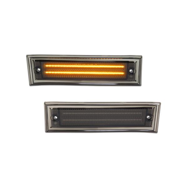 商品名:  PWOBVZ LED Side Marker Lights Compatible with Chevy C10 C20 C30 GMC C1500 C2500 Suburban Blazer Jimmy 1981-1991, S...