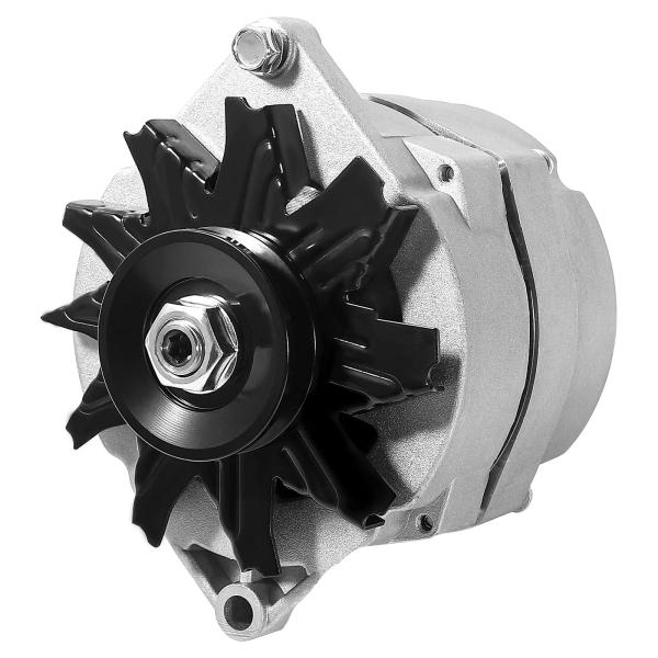 商品名:  New 1 Wire GM Self Exciting Alternator Compatible with Chevy 350 New Delco One Wire 10SI SBC BBC #334-2614, 110012...