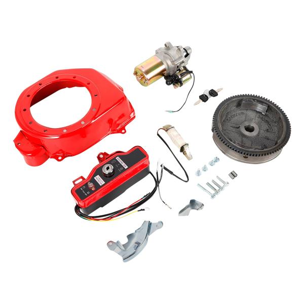 商品名:  RustyVioum Electric Starter Kit Starter Motor for Honda GX160 GX200 6.5HP Electric Start Motor Ignition Kit Flywhe...