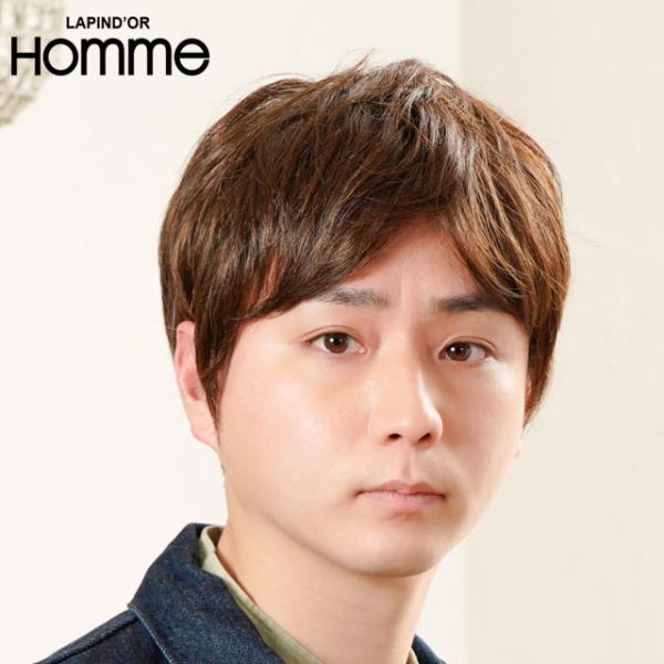 【スタイル】ラパンドアールオム メンズフルウィッグ自毛を見せずにスッポリとかぶる「かつら」タイプの男性用ウィッグスプリットショート前髪のアレンジがしやすいショートスタイル。おでこチラ見せ面長効果で爽やかに。【カラー】ショコラブラウンチョコレ...