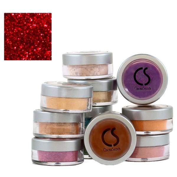 【 ハリウッドライツ グリッタータイプ  Ruby Slipper Red  HL031 アイシャドー チーク アートメイク フェイスペイント ボディペイント ネイルアート】
