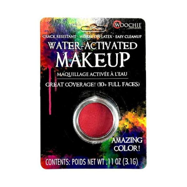 【 シネマシークレット WOOCHIE 1/8oz. ウォーターメイクアップ レッド Water Activated Makeup Color Red 0.11oz/3.1g WAI004 | 赤色 水性 ドーラン フェイスペイント コスプ...