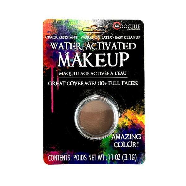 【 シネマシークレット WOOCHIE 1/8oz. ウォーターメイクアップ ダークフレッシュ Water Activated Makeup Color 0.11oz/3.1g WAI0014 | 薄茶色 ブラウンカラー 水性 ドーラン フ...