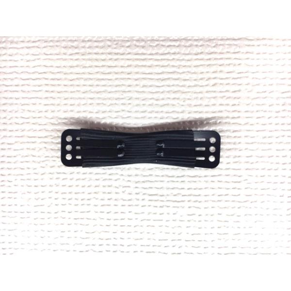 かつら ウィッグ カツラ  サイドストッパーピン 横長ピン 細長ピンウィッグ用ストッパーピンです。縦約1cm、横約4,5cmの細長いストッパーピンです。カラーはブラックです。スマートレター又はクリックポストでのお届けです。