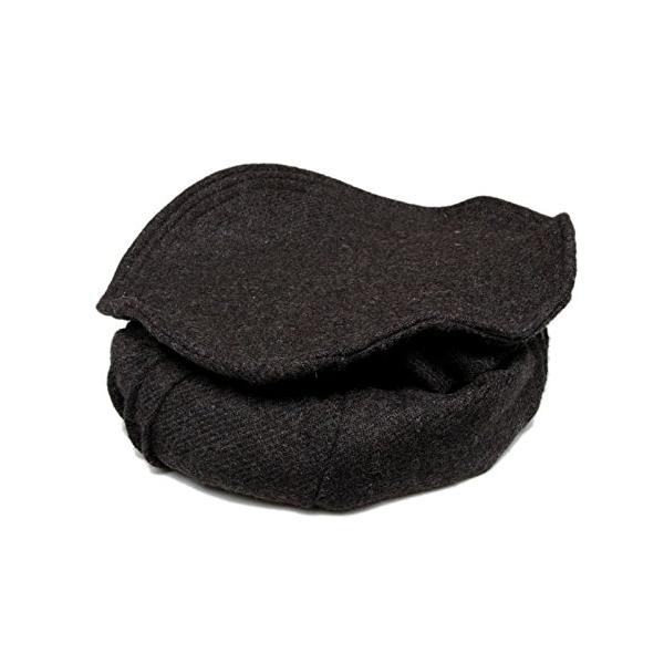 【商品概要】【商品説明】天面フチが立ったつくりのアフガン帽です。<br><br> やや伸縮性のあるフリーサイズですが、大きすぎる場合は巻き上げ部分にハギレなどを入れて締め付けを調整して下さい。<br>&l...