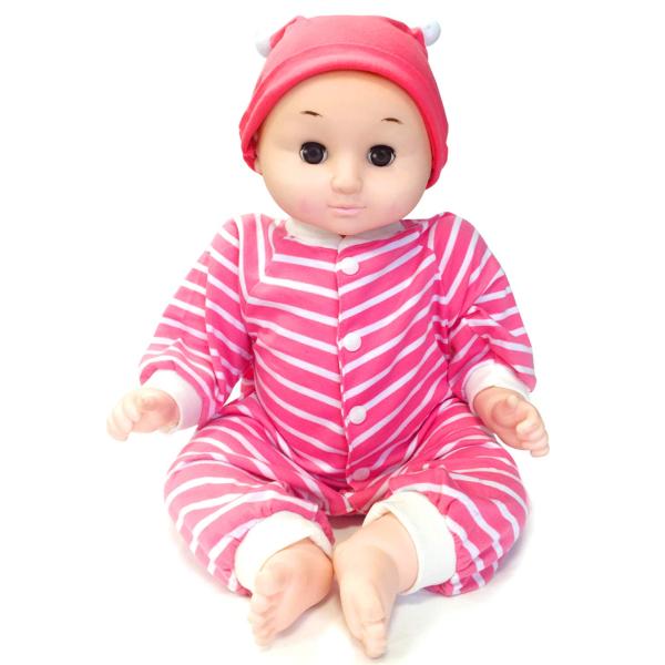 【商品概要】お子様からおじいちゃん・おばあちゃんにも愛されるかわいい赤ちゃん人形「ともちゃん」です。お洋服の色:ピンク全長約52cm市販の60~70サイズ程度のお洋服が着せられ、手足の付け根が動かせますので着せ替えもお楽しみ頂けます。一緒に...